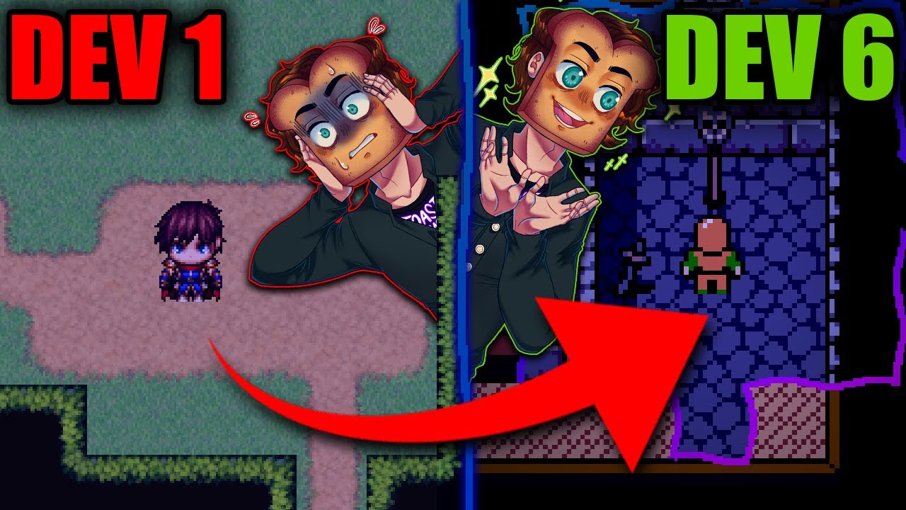 6 DEVS Make a GAME without COMMUNICATING (RPG Maker Edition)