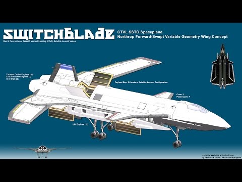 Steam Community :: Video :: Northrop Switchblade Concept - Kerbal Space Program