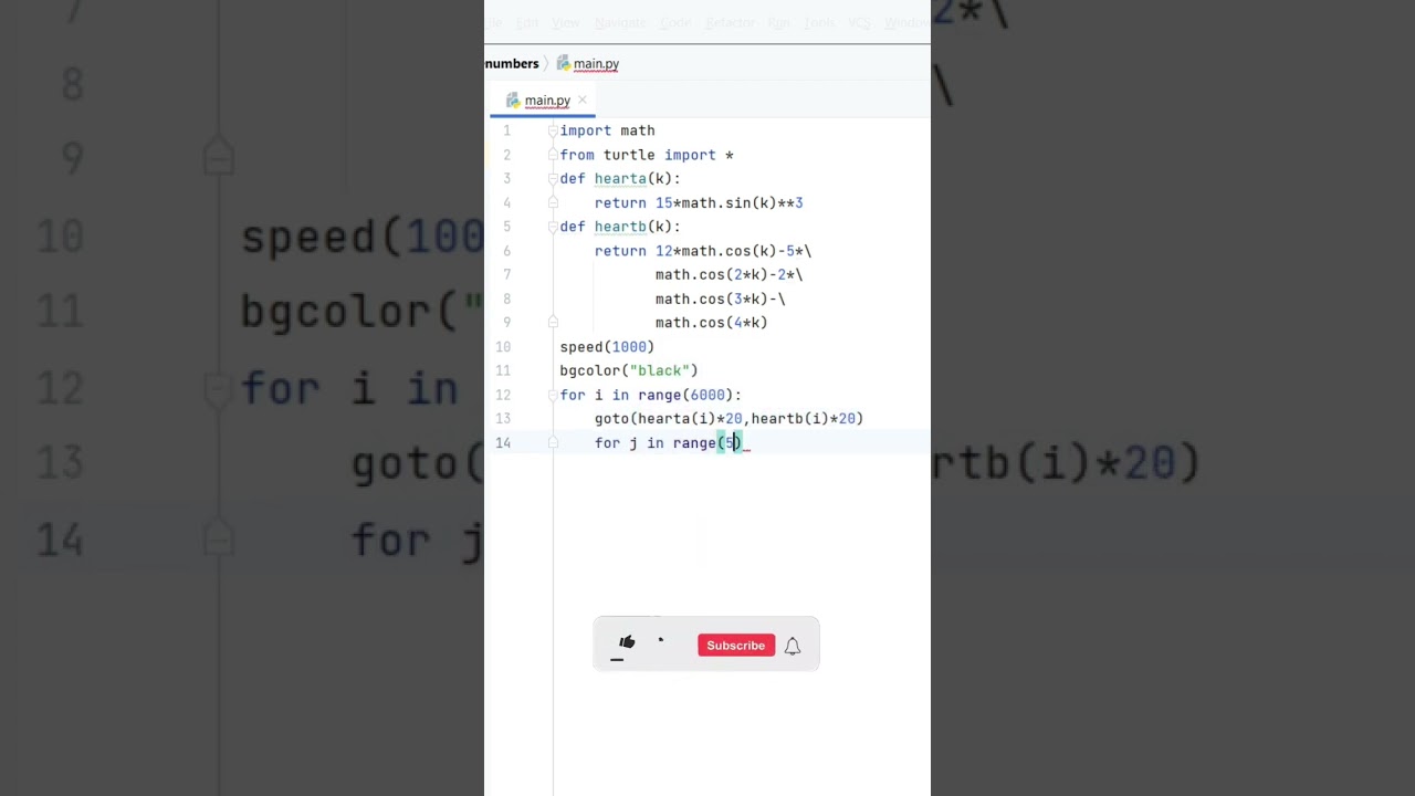 Heart Shape Pattern Turtle Graphics Design using Python 🤔 #coding #python #turtle #programming #cod
