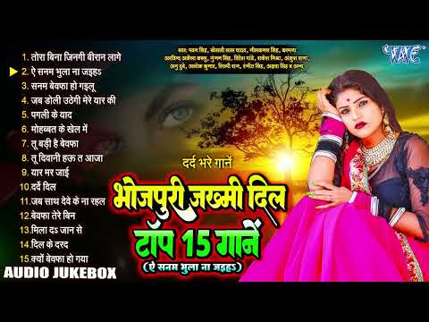 Bhojpuri Zakhmi Dil Hit Songs 2024 || भोजपुरी ज़ख़्मी दिल टॉप 15 गानें | Nonstop Top15 Sad Songs2024