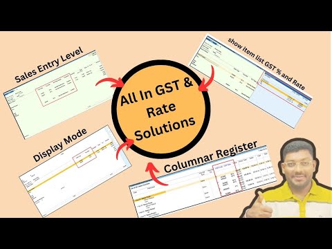 All In One HSN And GST Rate Solutions In One Add-on