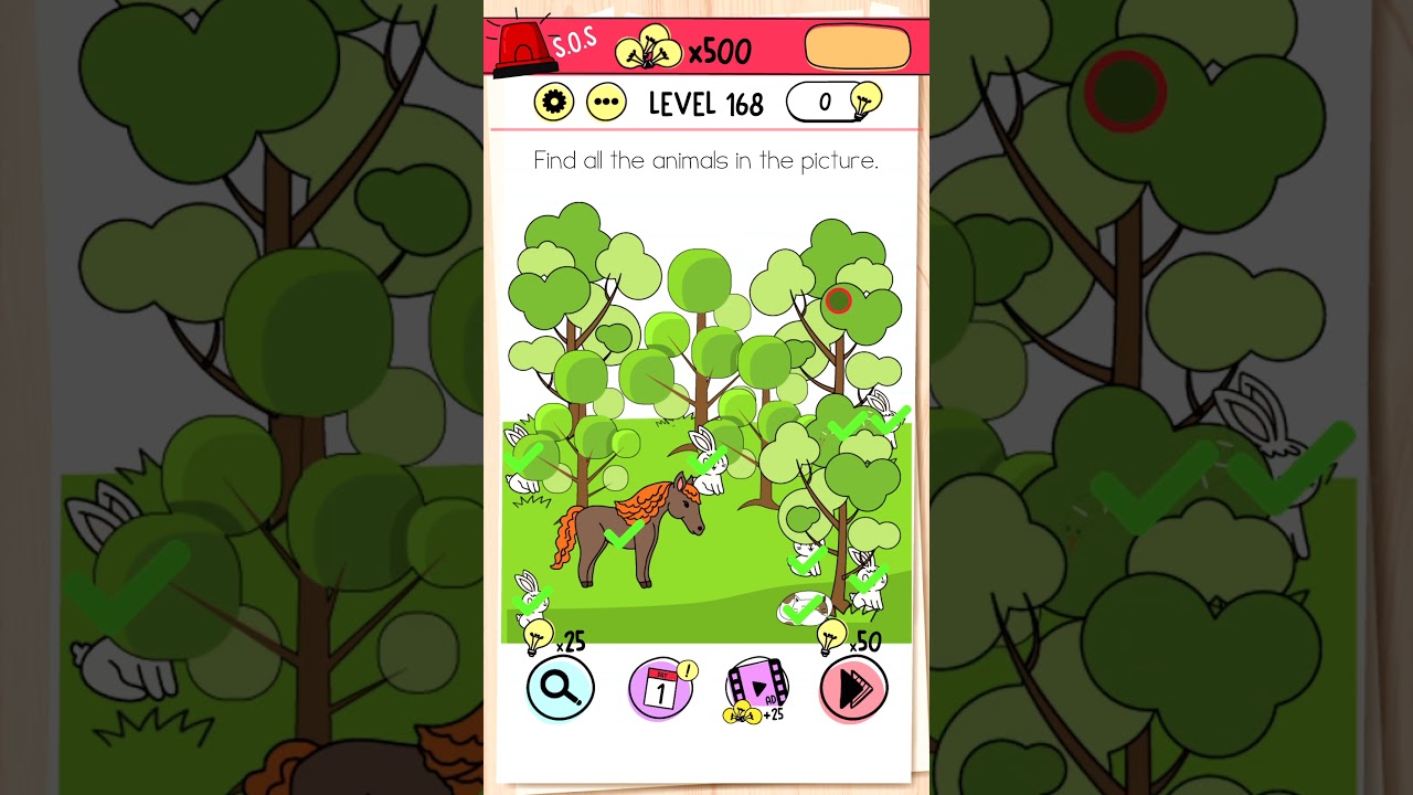 Brain Test: Tricky Puzzles Level 168