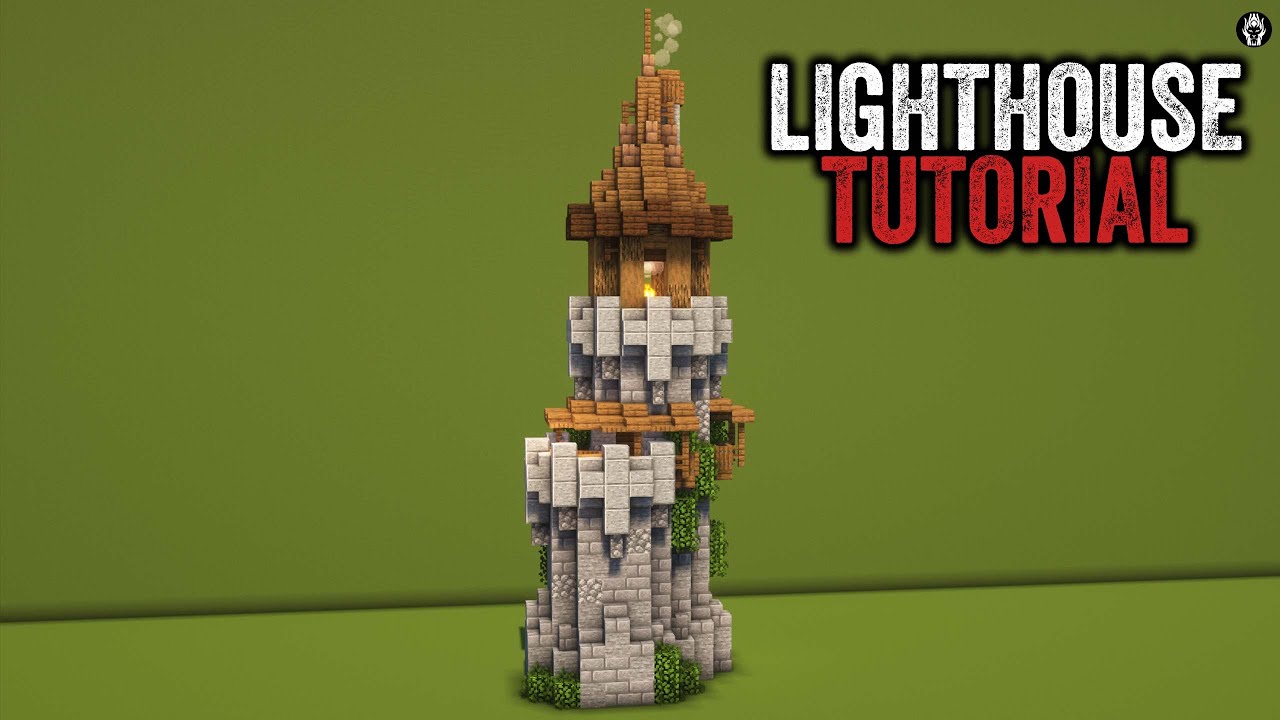 Minecraft Medieval Lighthouse Tutorial