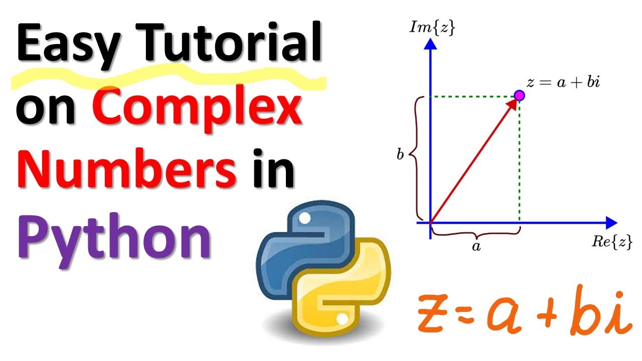 Easy Tutorial on Complex Numbers in Python - Define, Perform Basic Operations, and Transforms
