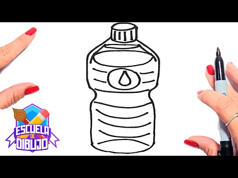 Como dibujar una botella – Dibujo de una Botella – Daisy Lucas
