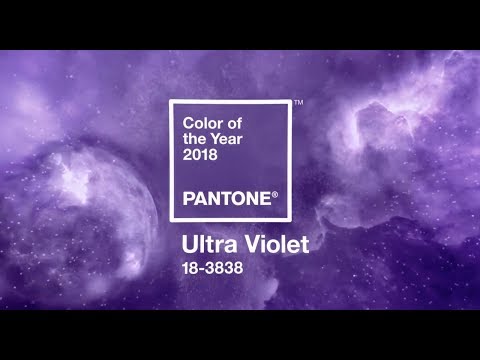 PANTONE COLOR OF THE YEAR 2018 ,ULTRA VIOLET