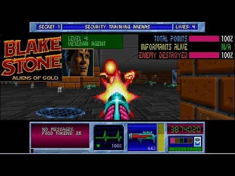 Steam Community :: Video :: Blake Stone: Aliens of Gold E1M0 Veteran ...