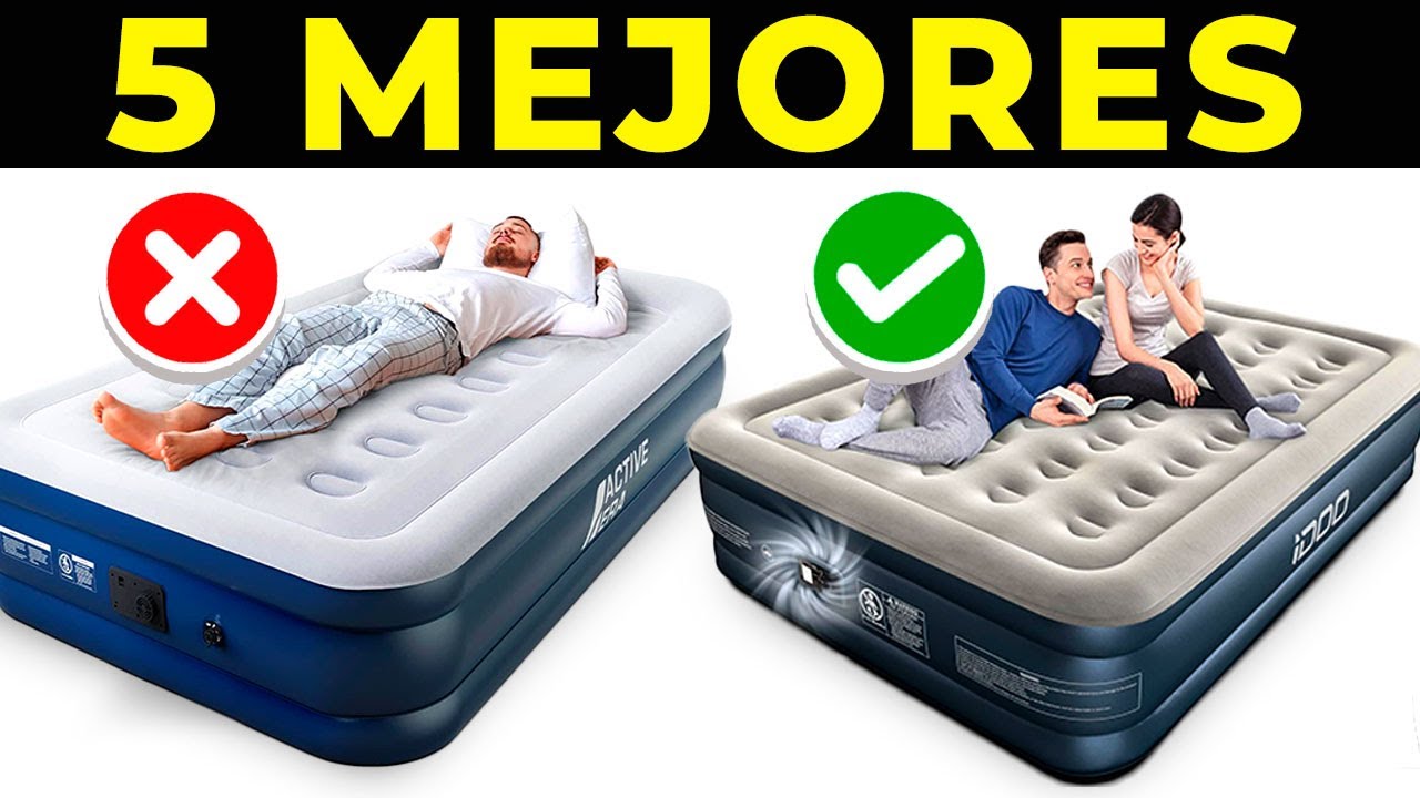 😮 Los 5 MEJORES COLCHONES INFLABLES 2025 | MEJORES CAMAS INFLABLES