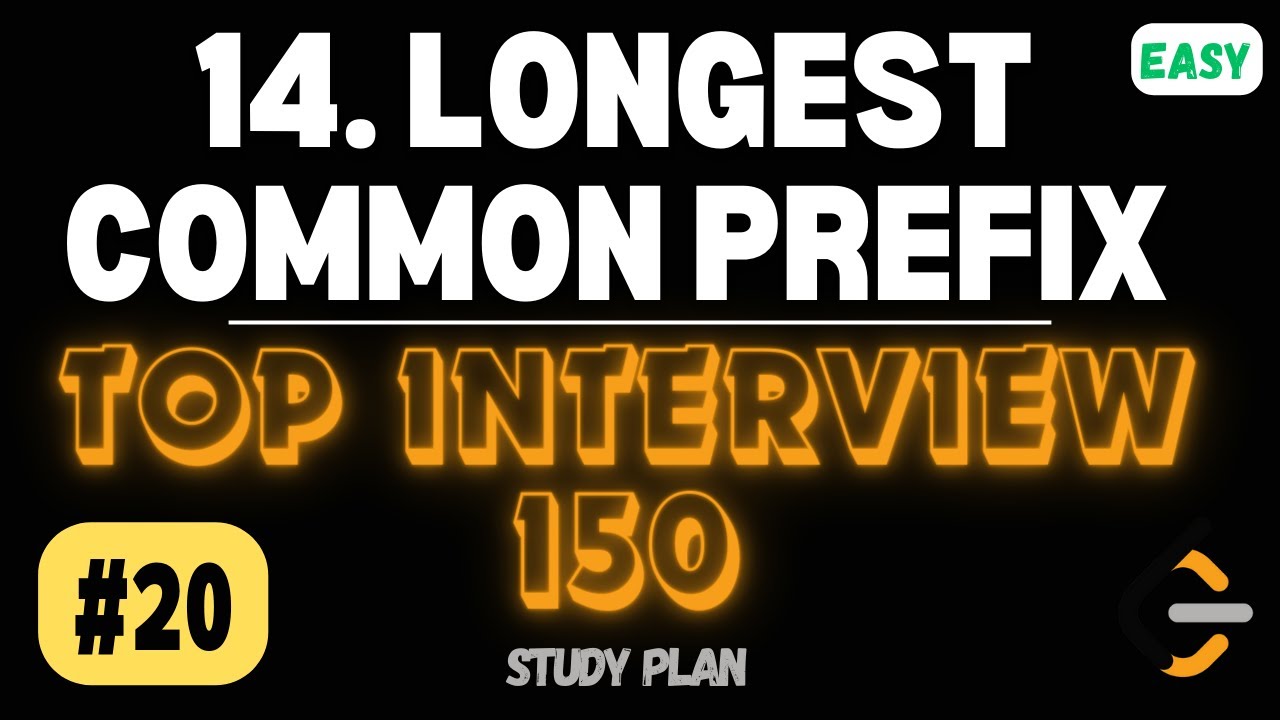 Leetcode | 14. Longest Common Prefix | Easy | Java Solution