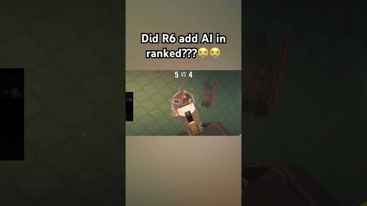 Since when did R6 add AI???😭