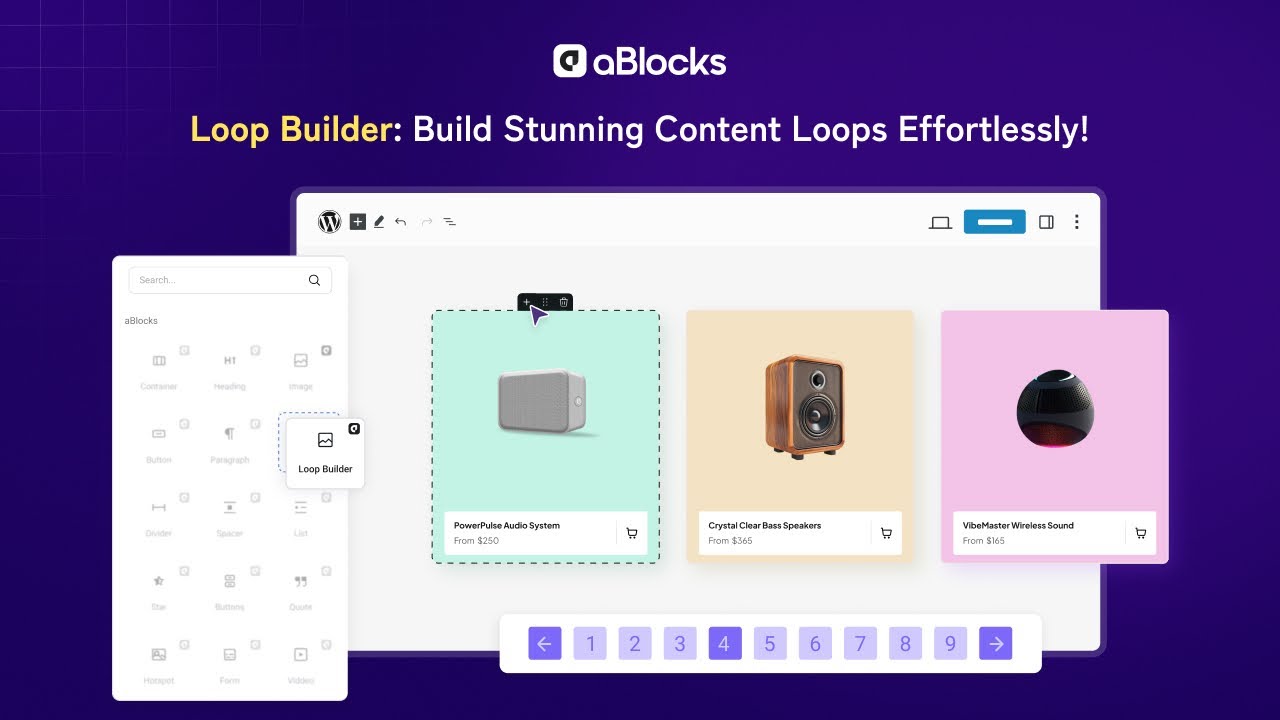 How to Use Loop Builder in aBlocks: Display Posts, Pages, Products Dynamically in Gutenberg