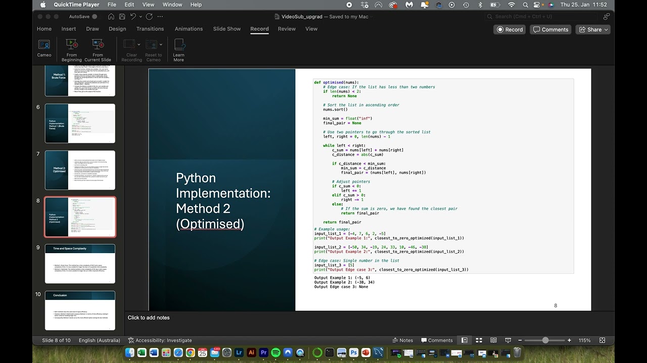 Python Lab: Video submission