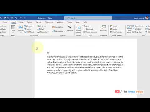 Insert a Word Count function into Your MS Word Document