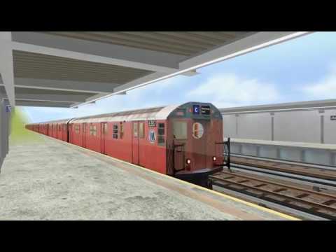 Steam Community :: Video :: openBVE: R-16 (Redbird) C train @ Aqueduct ...