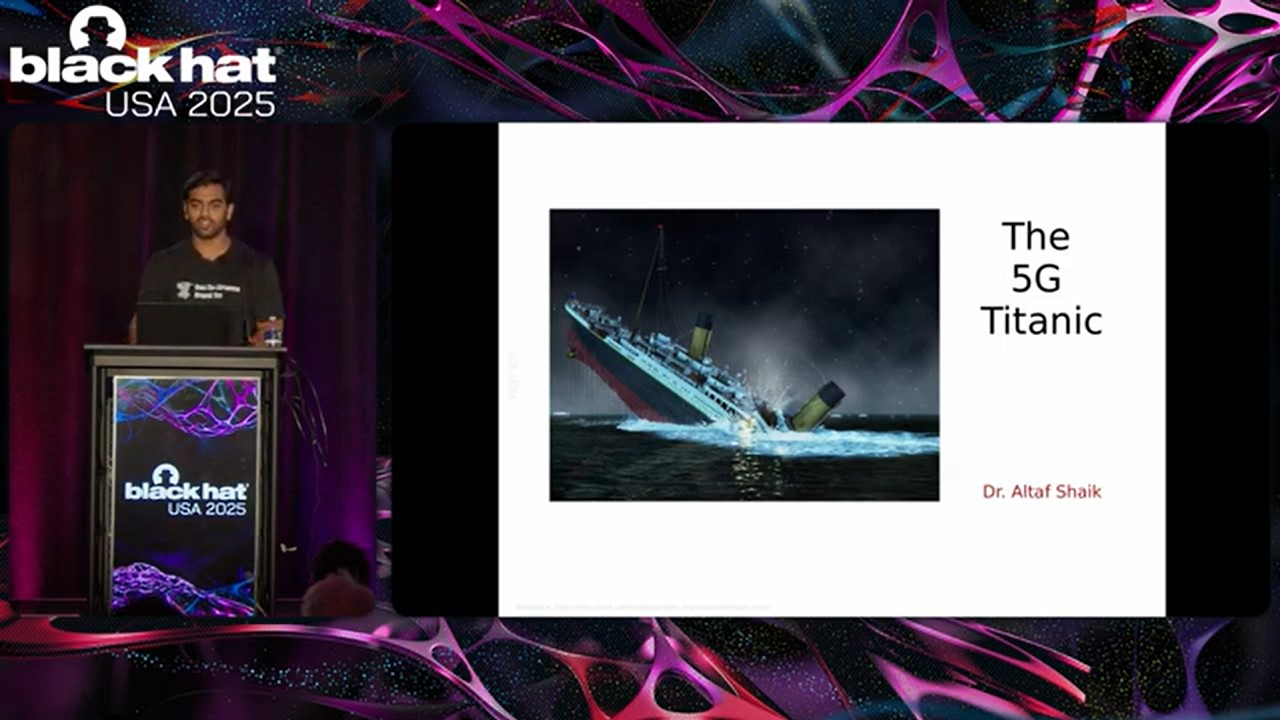 Black Hat USA 2025 | The 5G Titanic