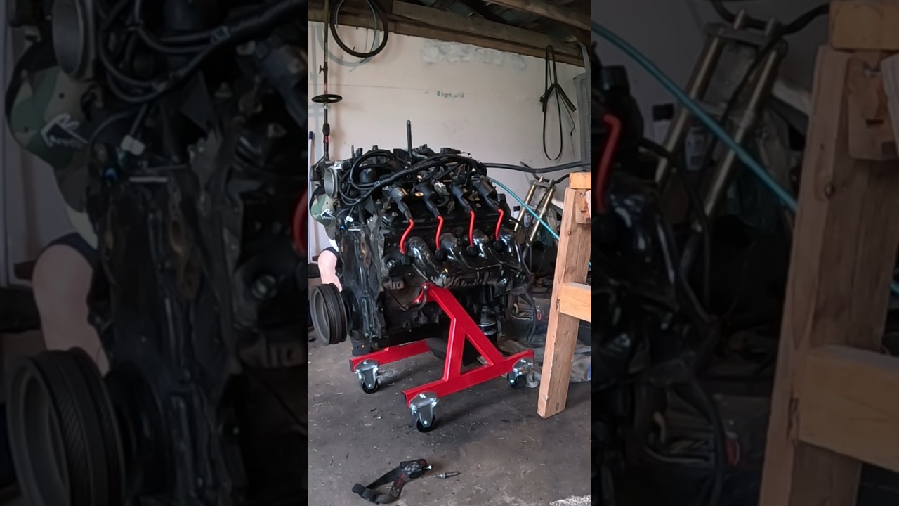 Idiot blows engine in 10 seconds flat!      #lsxworld #ls1 #lsfest #5.3#lsswap #rcsb #shorts #chevy