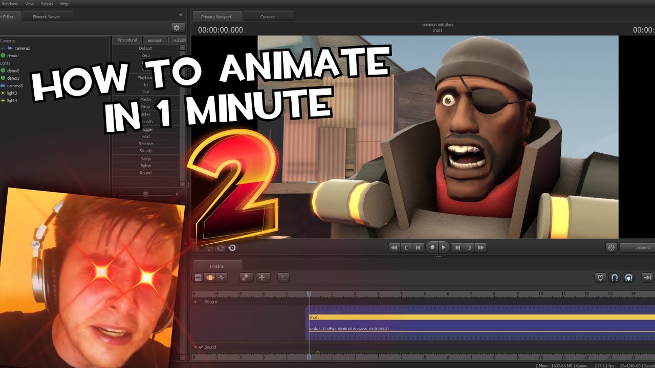 HOW 2 ANIMATE IN 1 MINUTE (SPEEDRUN TUTORIAL PART 2)