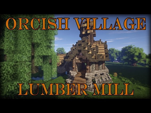 Orcish Village Minecraft Map