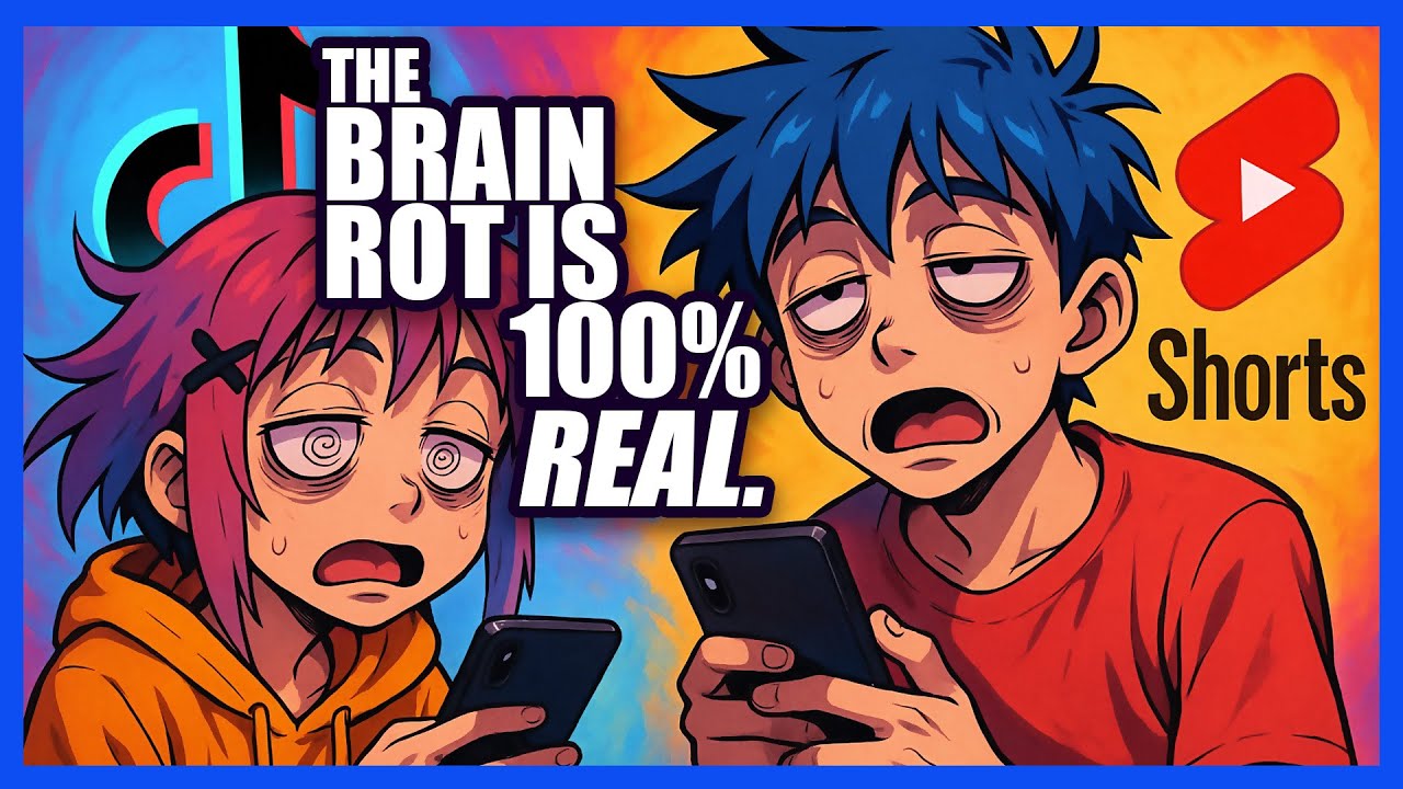 YouTube Shorts and TikTok are LITERAL Brain Rot, Study Says. | Clownfish TV