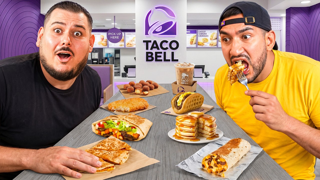 Taco Bell Breakfast SURPRISED Us!