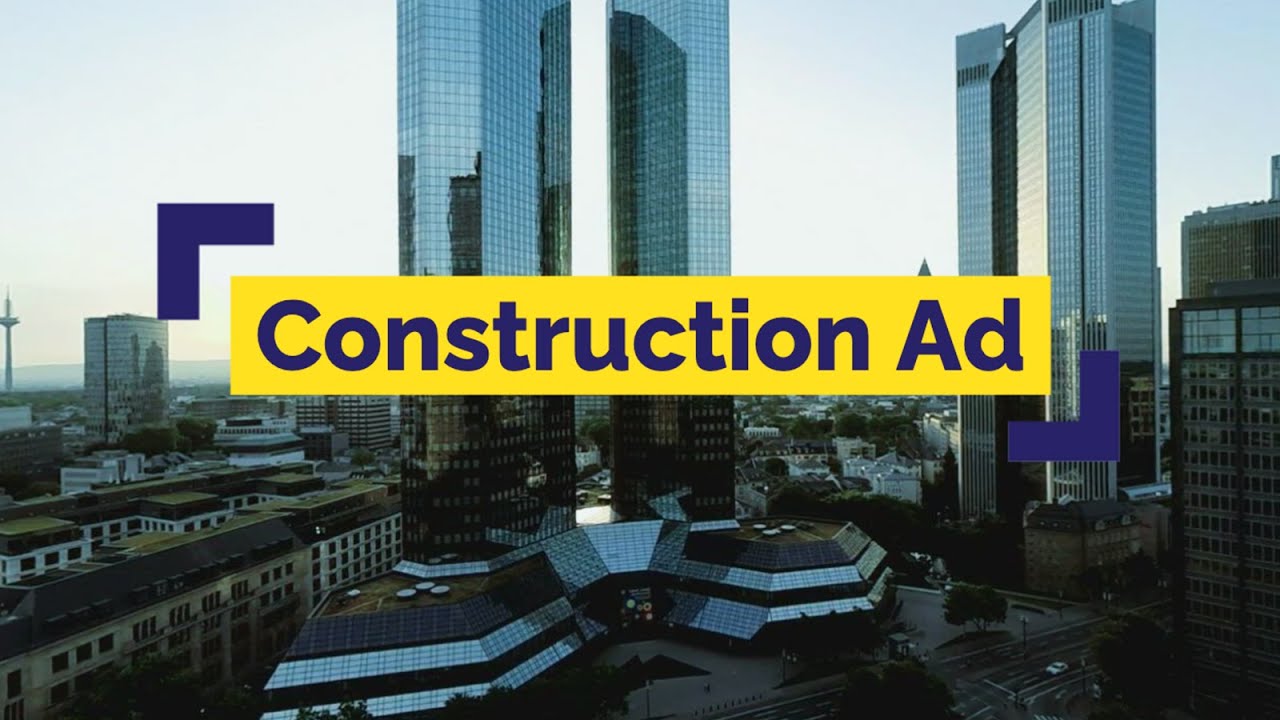 Construction Ad Video Template (Editable)