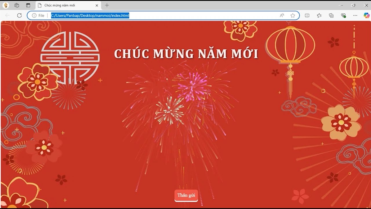 Code chúc mừng năm mới