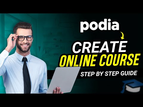 How to create an online course on Podia - Step by Step 2025