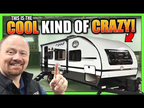 This.. is.. BRILLIANT! How'd they pull this off?! 2025 RPod 206 Couple's Camping Light Weight RV