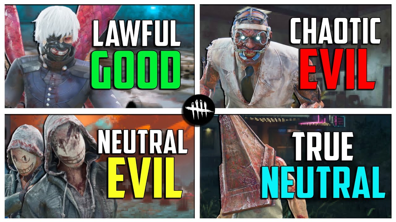 The Dead by Daylight Killer Alignment Chart