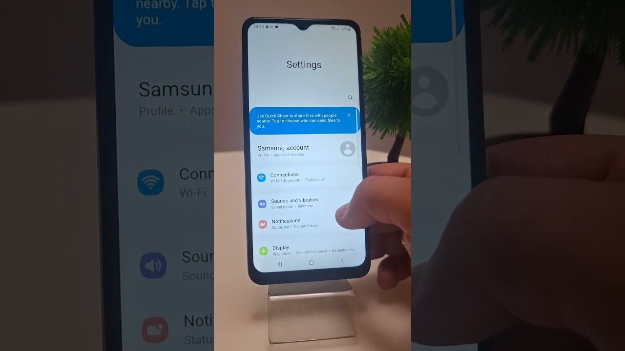 Samsung A12 See Ram and Storage
