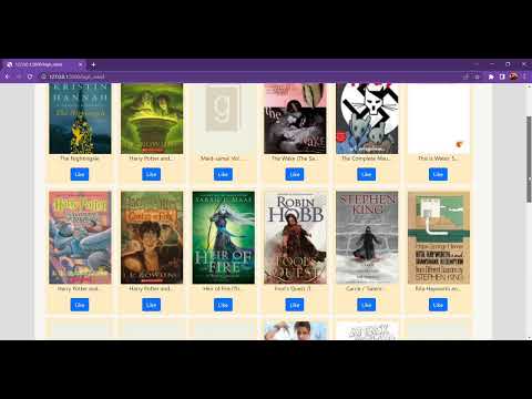A Books Recommendation website