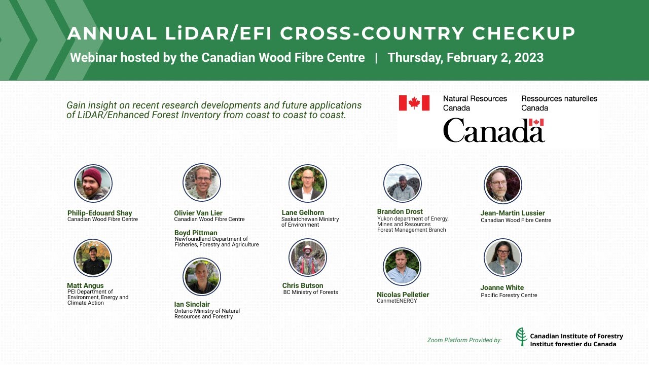 Annual LiDAR/EFI Cross-Country Checkup 2023