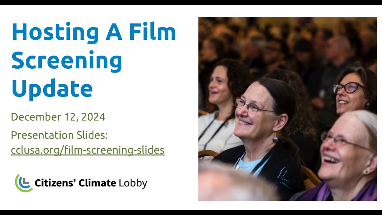 CCL Training: Hosting A Film Screening Resources