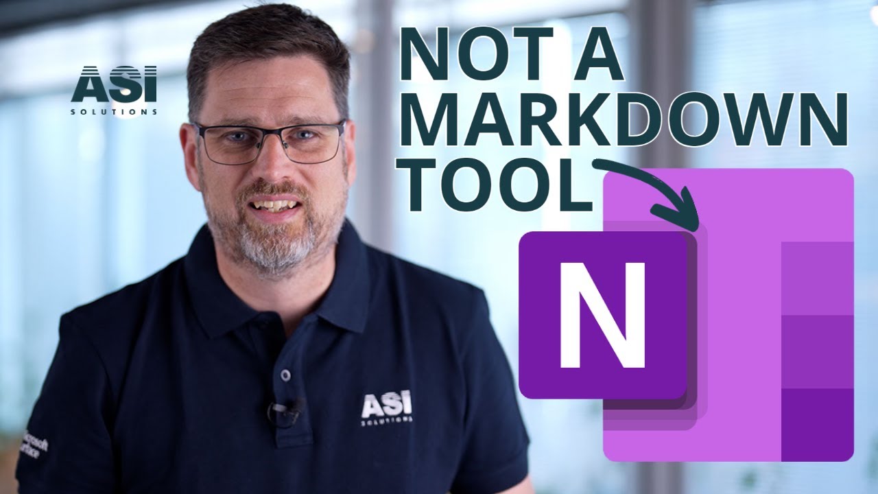 OneNote ≠ Obsidian, Notion, Markdown OneNote ≠ Obsidian, Notion, Markdown
