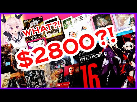 $2800 Anime Haul of Figures and Model Kits?! Unboxing HUGE Amiami and HLJ Orders!