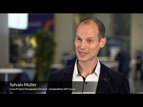 Sylvain Muller on SAP Concur's Sustainability Journey