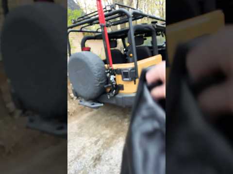 Bikini or naked? 2 in 1 bikini top sun shade #bikini #top #jeeplife #new #mod #dailydriven