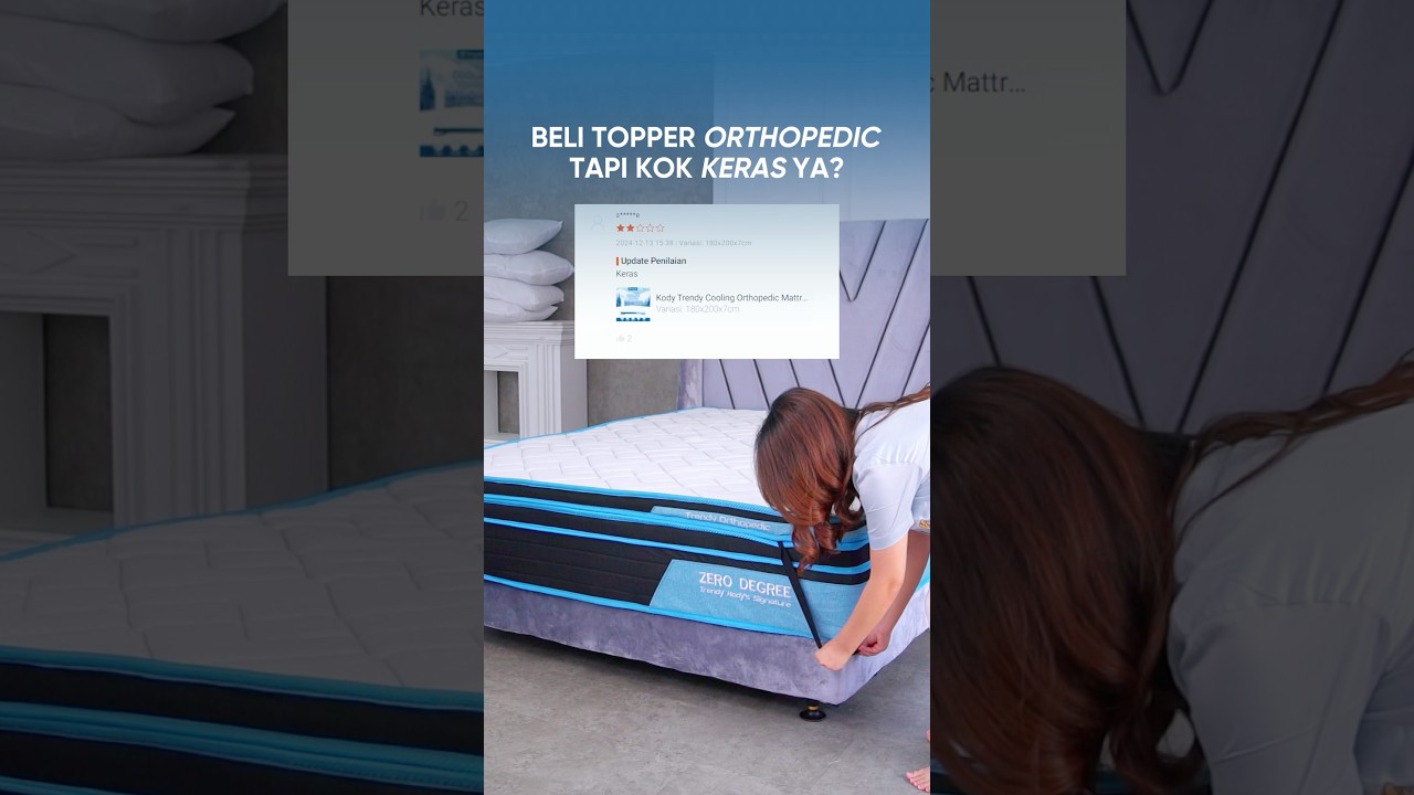 Beli Topper Orthopedic kok Ngeluh?
