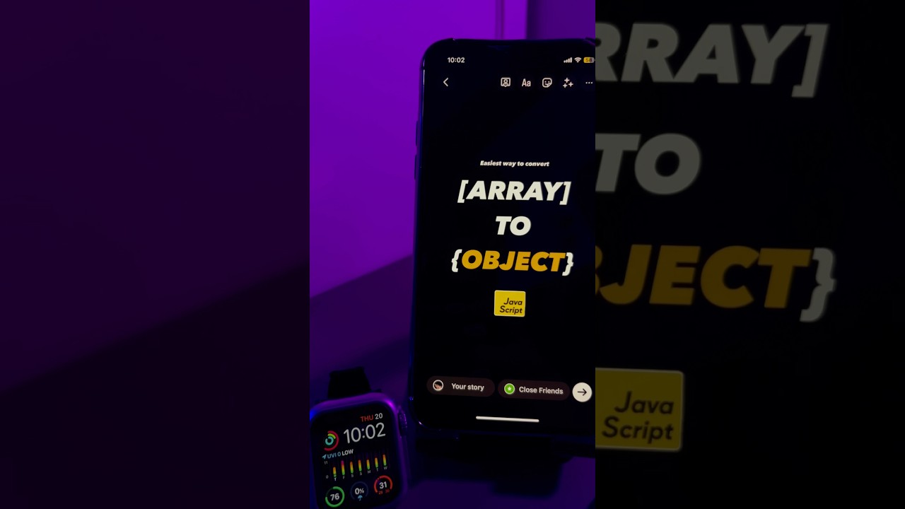 Convert Array to Object in javascript | JavaScript Interview Questions | #javascript #reactjs
