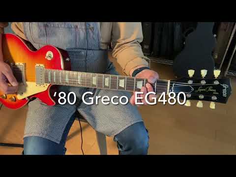 Greco EG480 Super Power Les Paul Standard Type '80 Vintage | Reverb