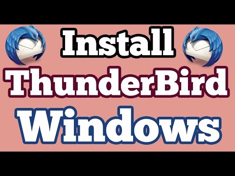 Install Thunderbird free Email Client Application on Windows 10