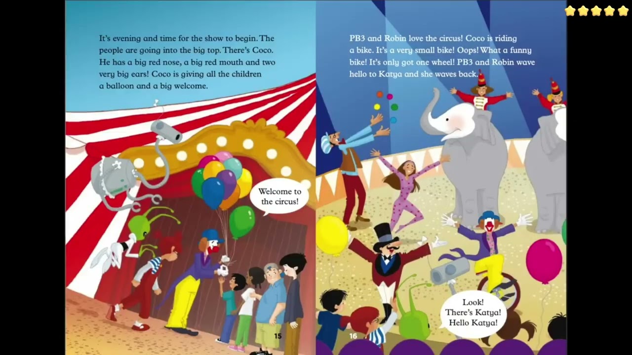 B1 – PB3 and Coco the Clown