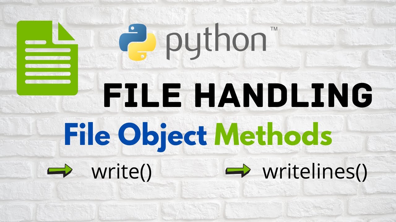 Python File Handling PT-4.4 || write, writelines Function || CLASS 12 XII Computer Science (CBSE)