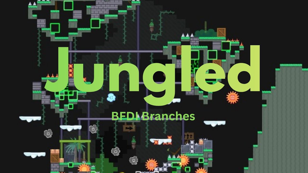 Jungled | Gameplay | BFDI Branches 