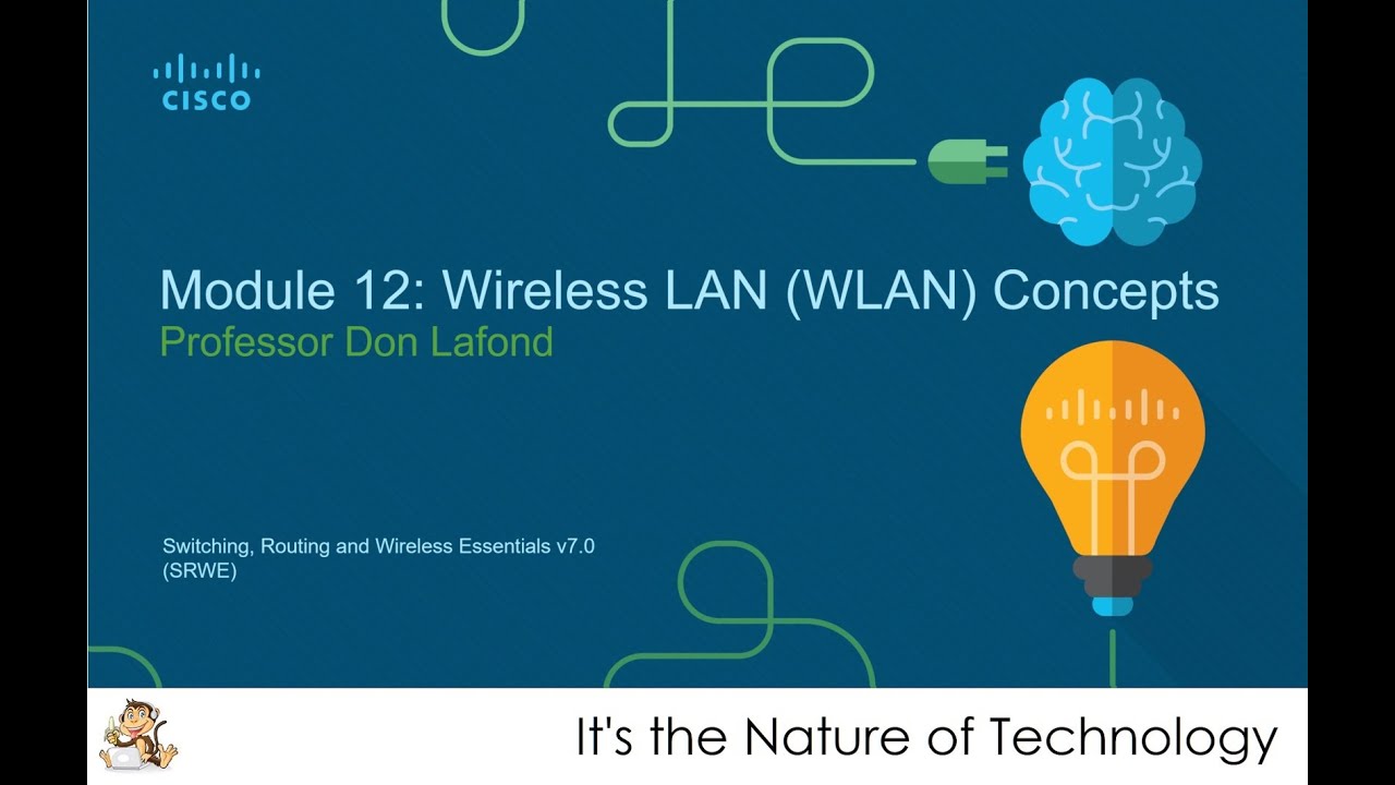 NetAcad SRWE Module 12: WLAN Concepts Presentation