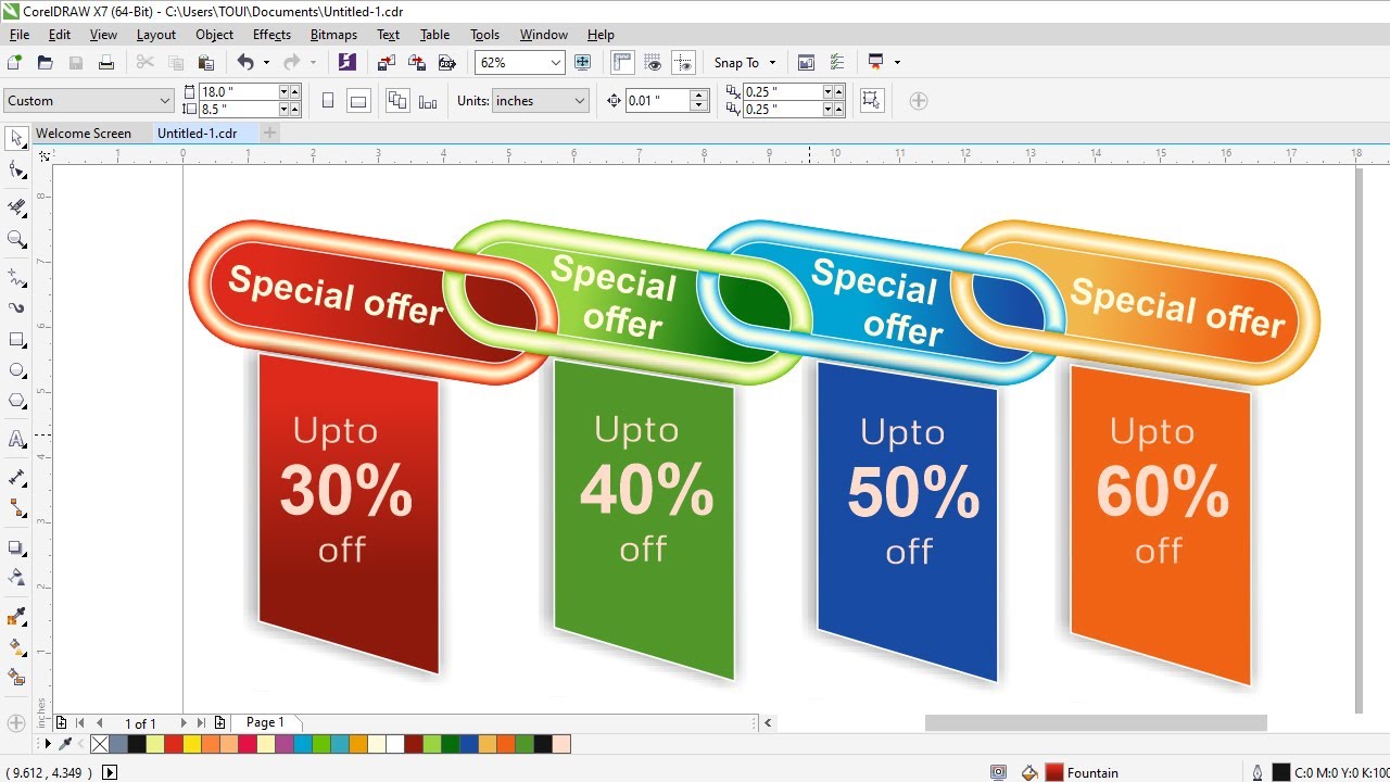 Coreldraw Tutorial for For Beginners to Advance | Friends Computer
