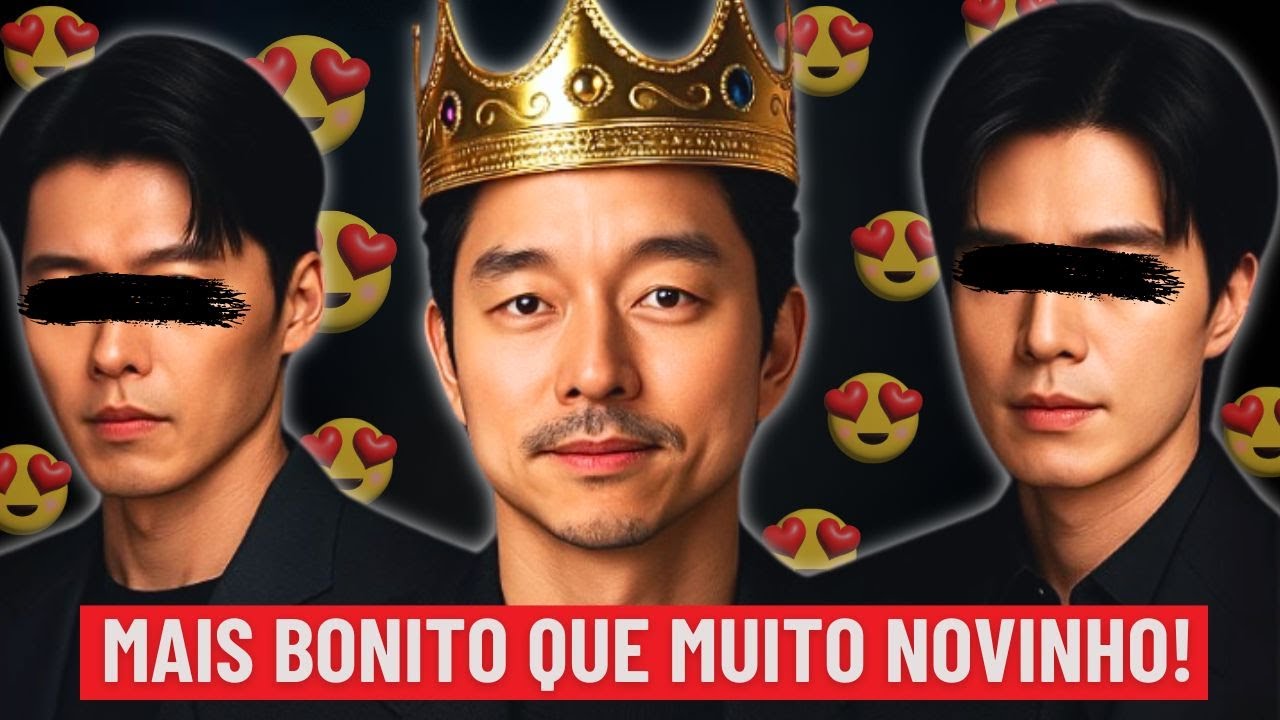 10 Atores Coreanos VELHOS Porém LINDOS | Ranking 2025
