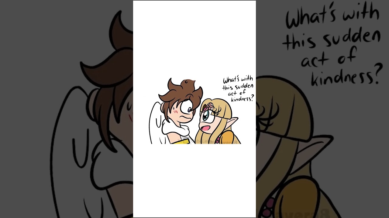 Pit has a Crush on Zelda #smashbros