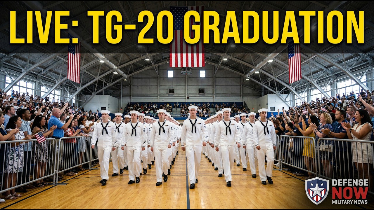 LIVE: U.S. Navy Boot Camp Graduation | TG-20 Pass-In-Review (April 23, 2026)