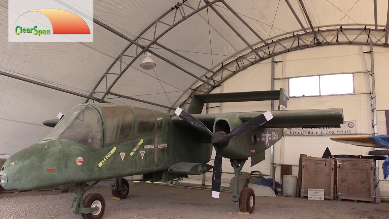 ClearSpan Airplane Hangar - Fort Worth, Texas